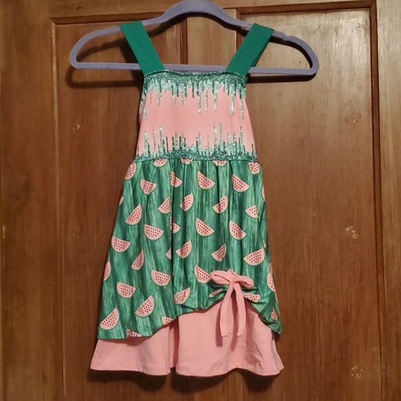 Cuteness Everywhere | Dresses | Newsplash Of Watermelon Sundress | Poshmark